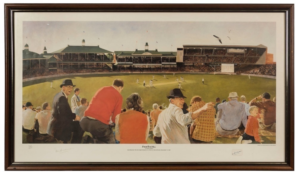 Wes Walters | From the Hill - Don Bradman hits the single that gives ...