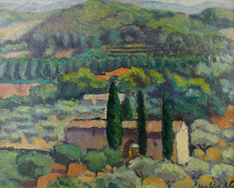 Eugen Spiro | View of Lugano | MutualArt