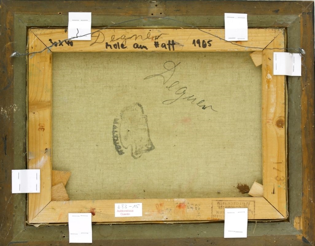 Arthur Degner | Mole am Haff (1965) | MutualArt