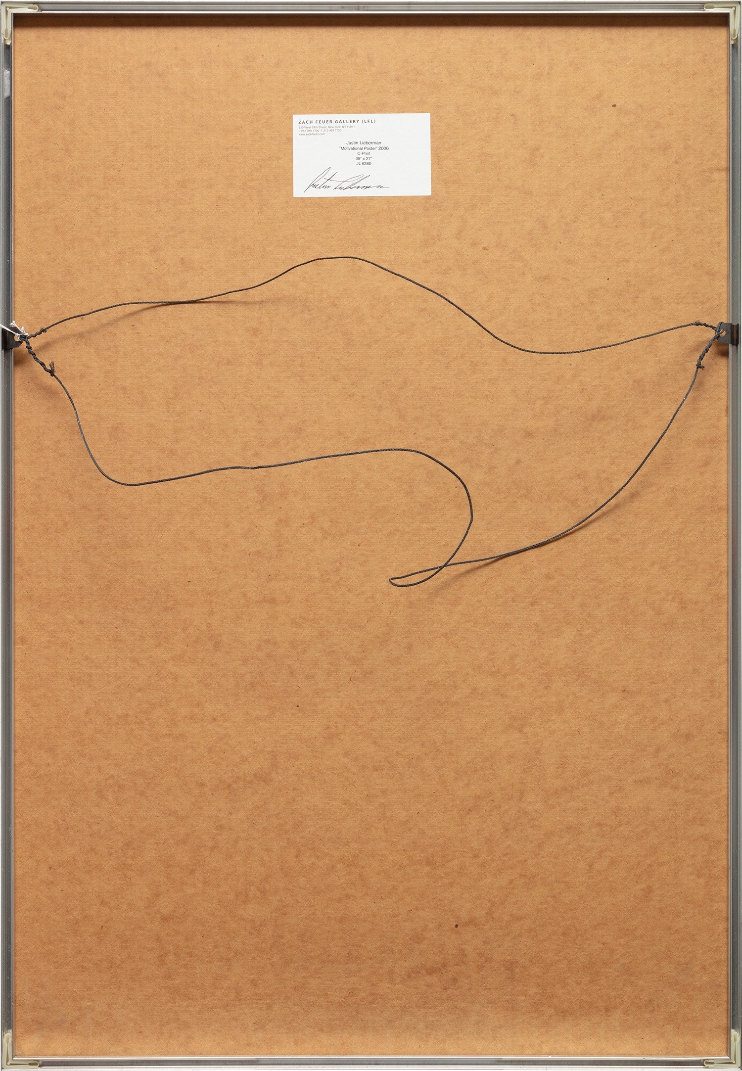 Justin Lieberman | Motivational Poster (2006) | MutualArt