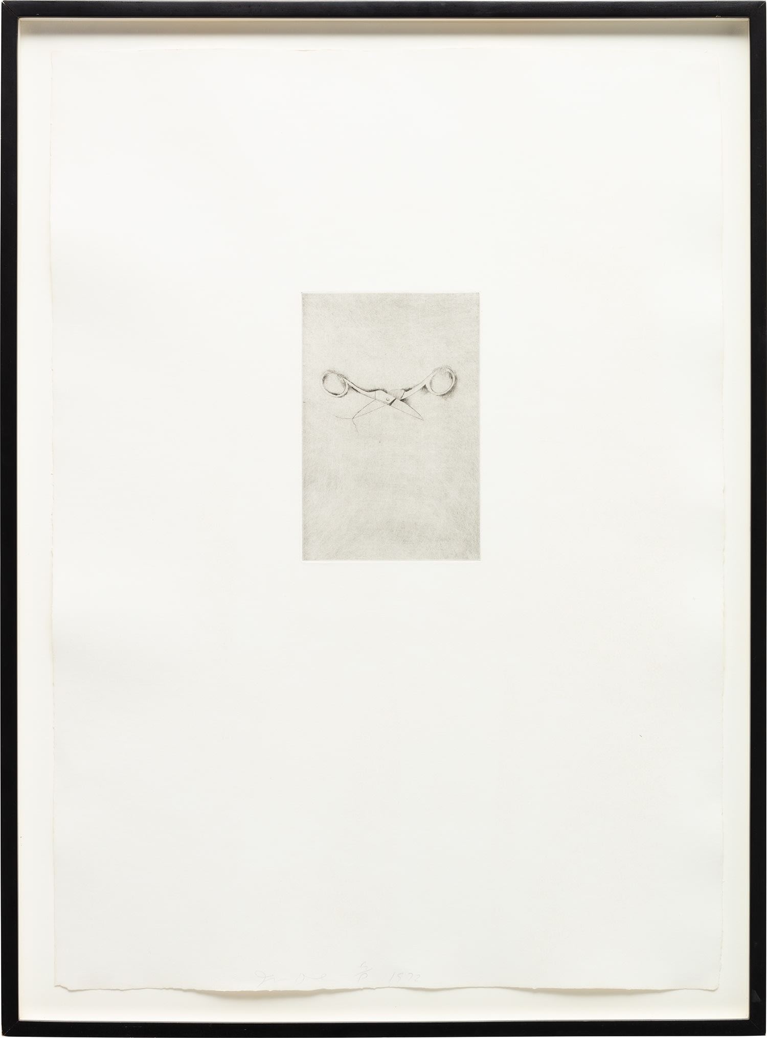 Jim Dine | Scissors from the series Thirty Bones of My Body (1972 ...