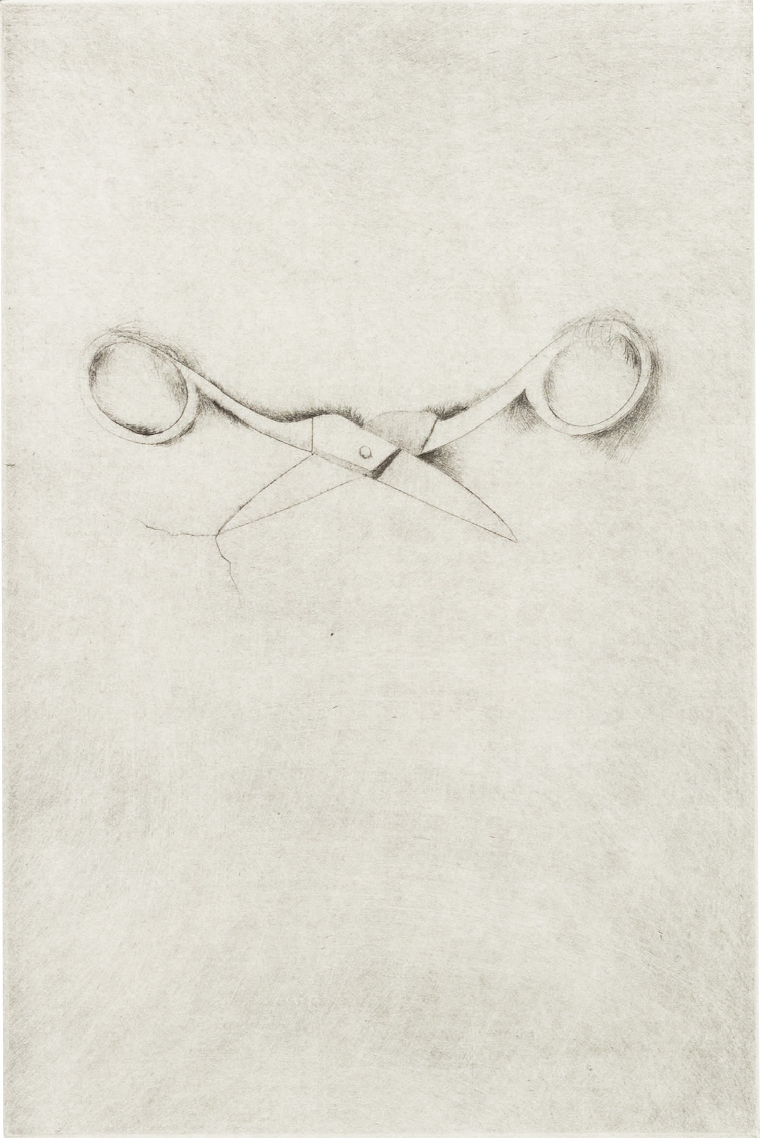Jim Dine | Scissors from the series Thirty Bones of My Body (1972 ...
