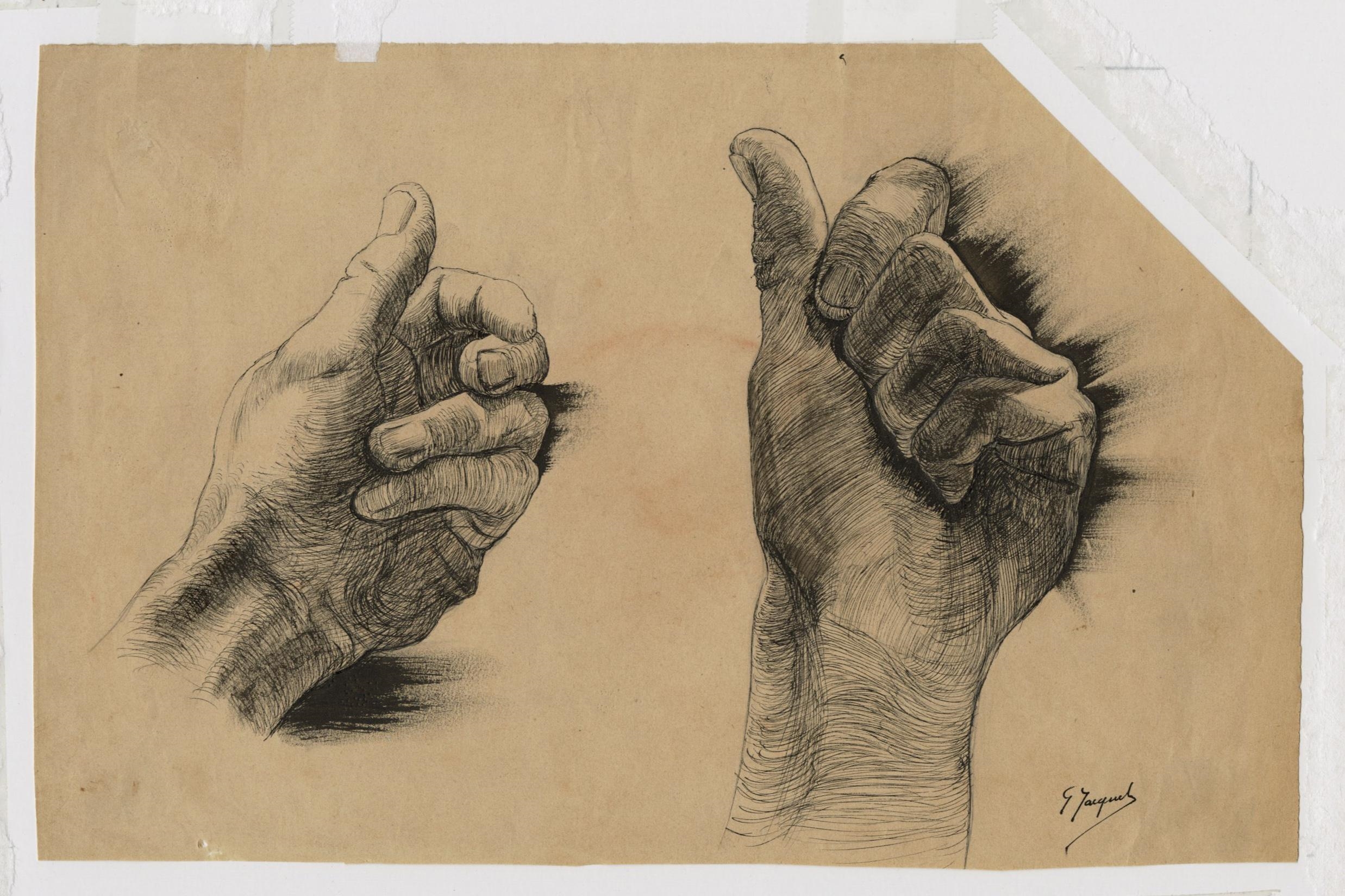 Gustave Jean Jacquet | Portrait of a Lady in Pink Hat | MutualArt