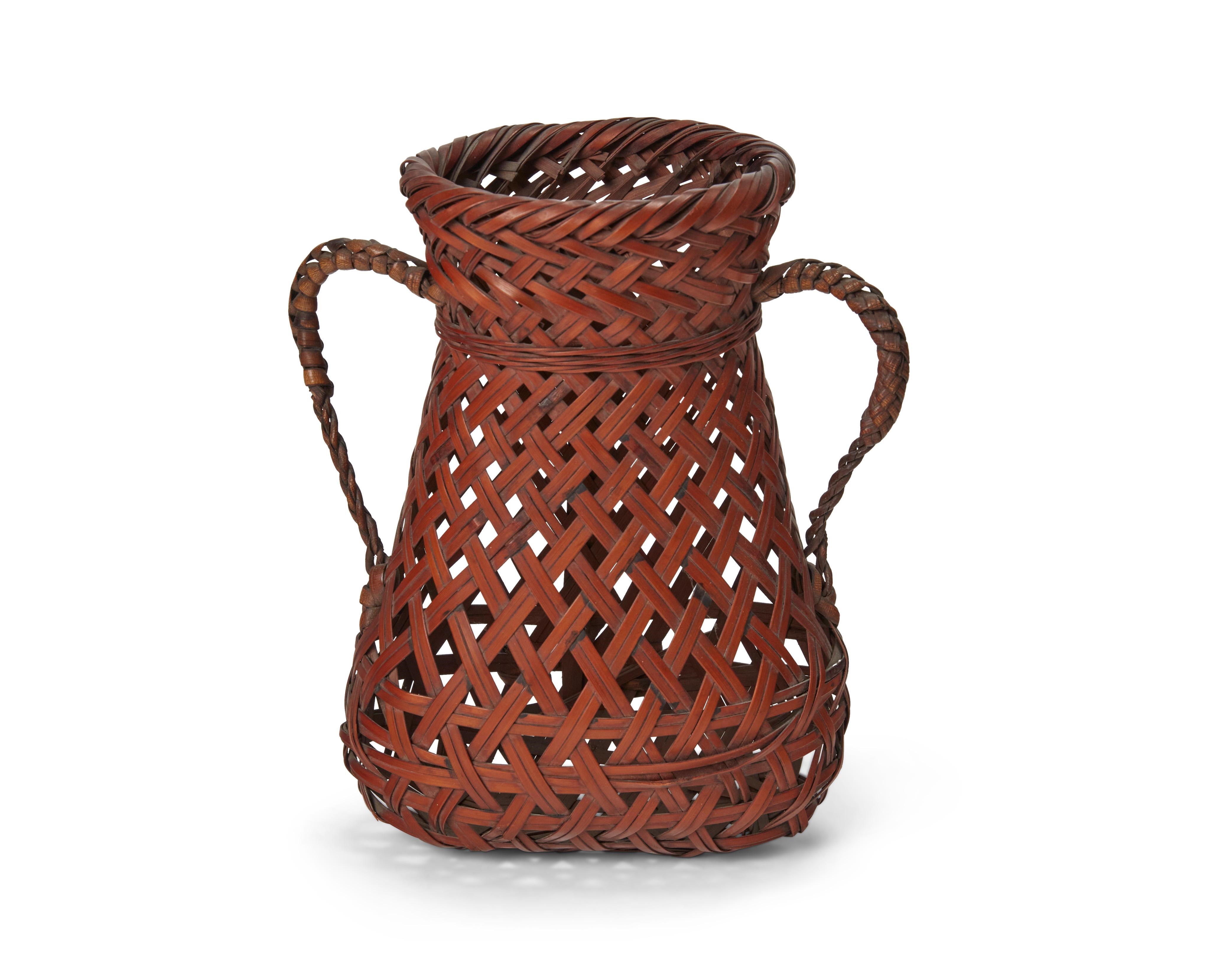 Suzuki Shoshosai | A Japanese flower basket, Showa period (1926–89 ...