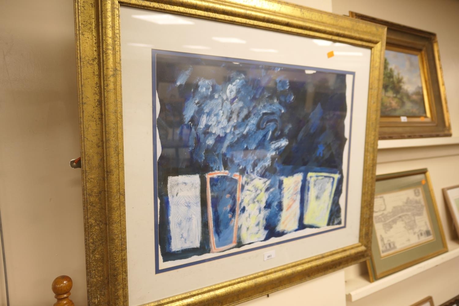 Charlie Holt | Blue abstract (92) | MutualArt