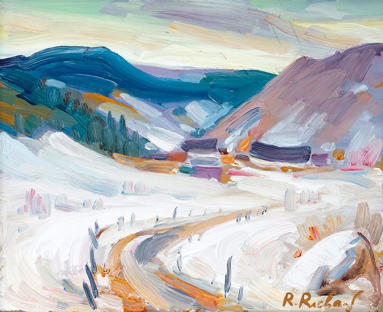 René Richard | Untitled - Charlevoix | MutualArt