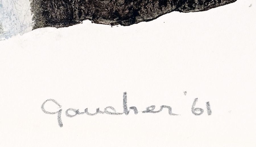 Yves Gaucher | Asagao | MutualArt