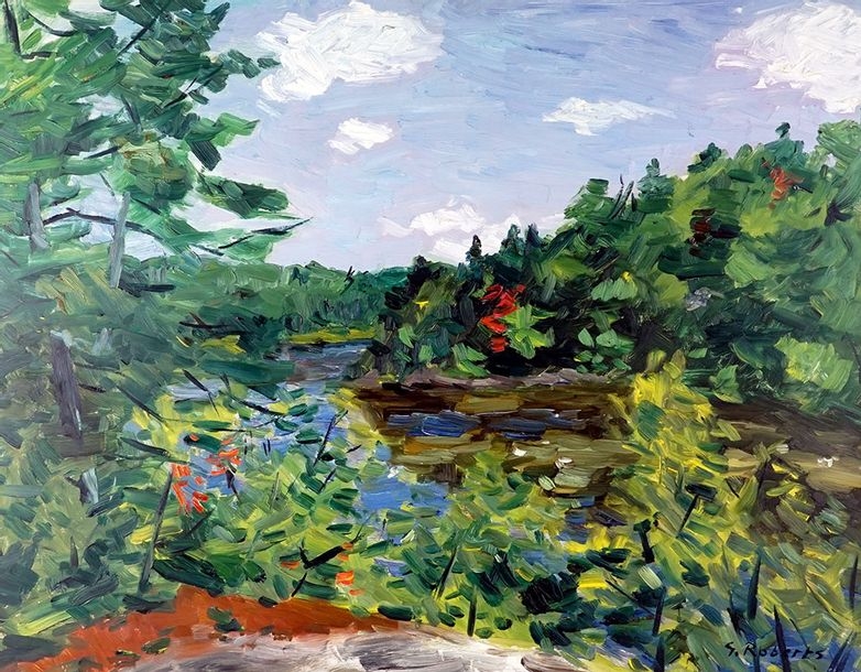 William Goodridge Roberts | Unttiled - Landscape | MutualArt