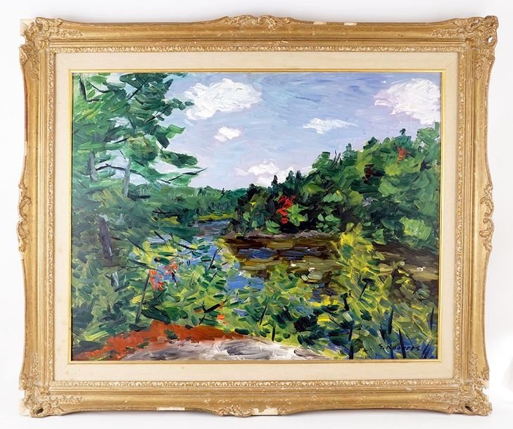 William Goodridge Roberts | Unttiled - Landscape | MutualArt
