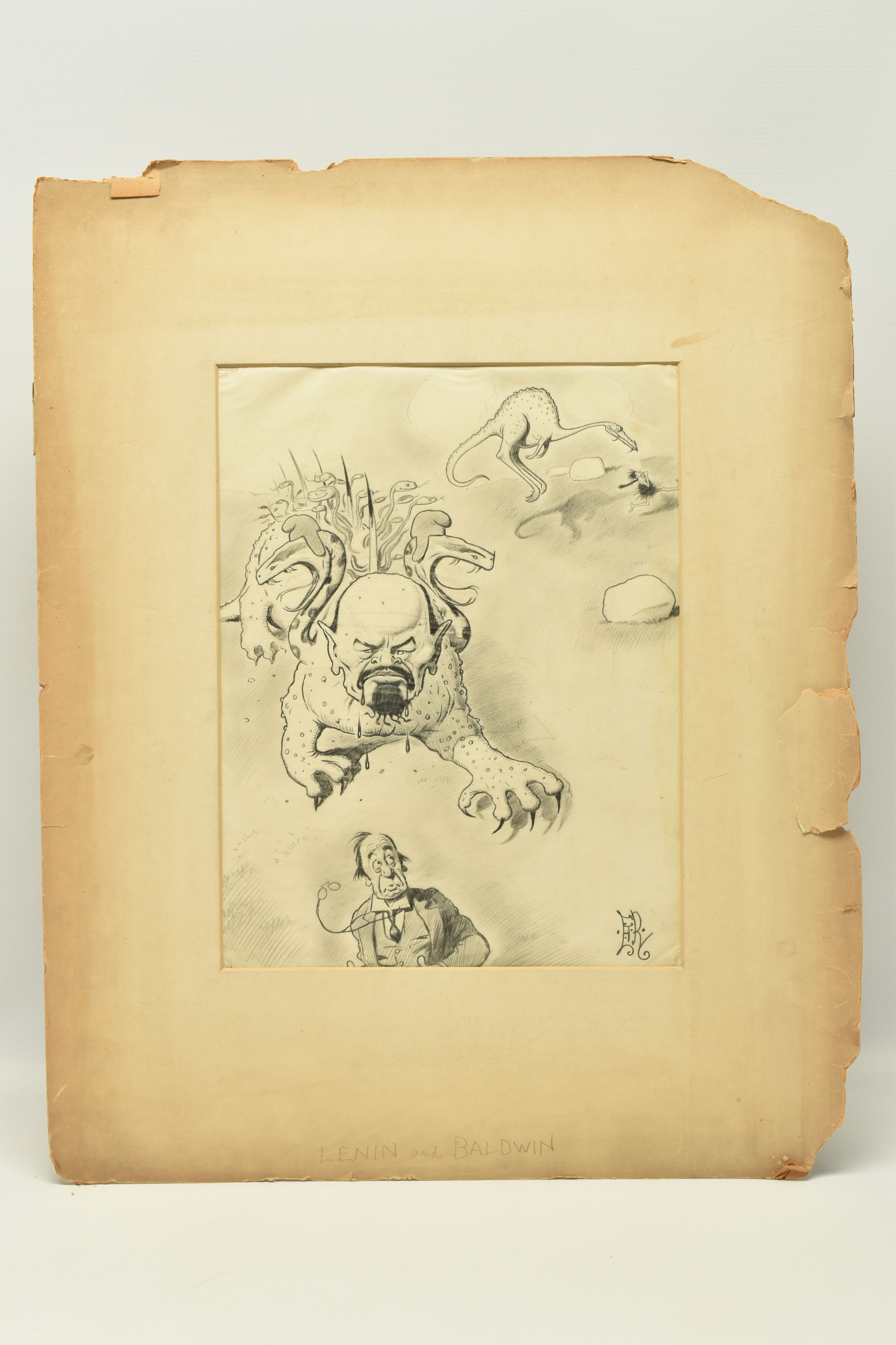 Lenin Political Cartoon