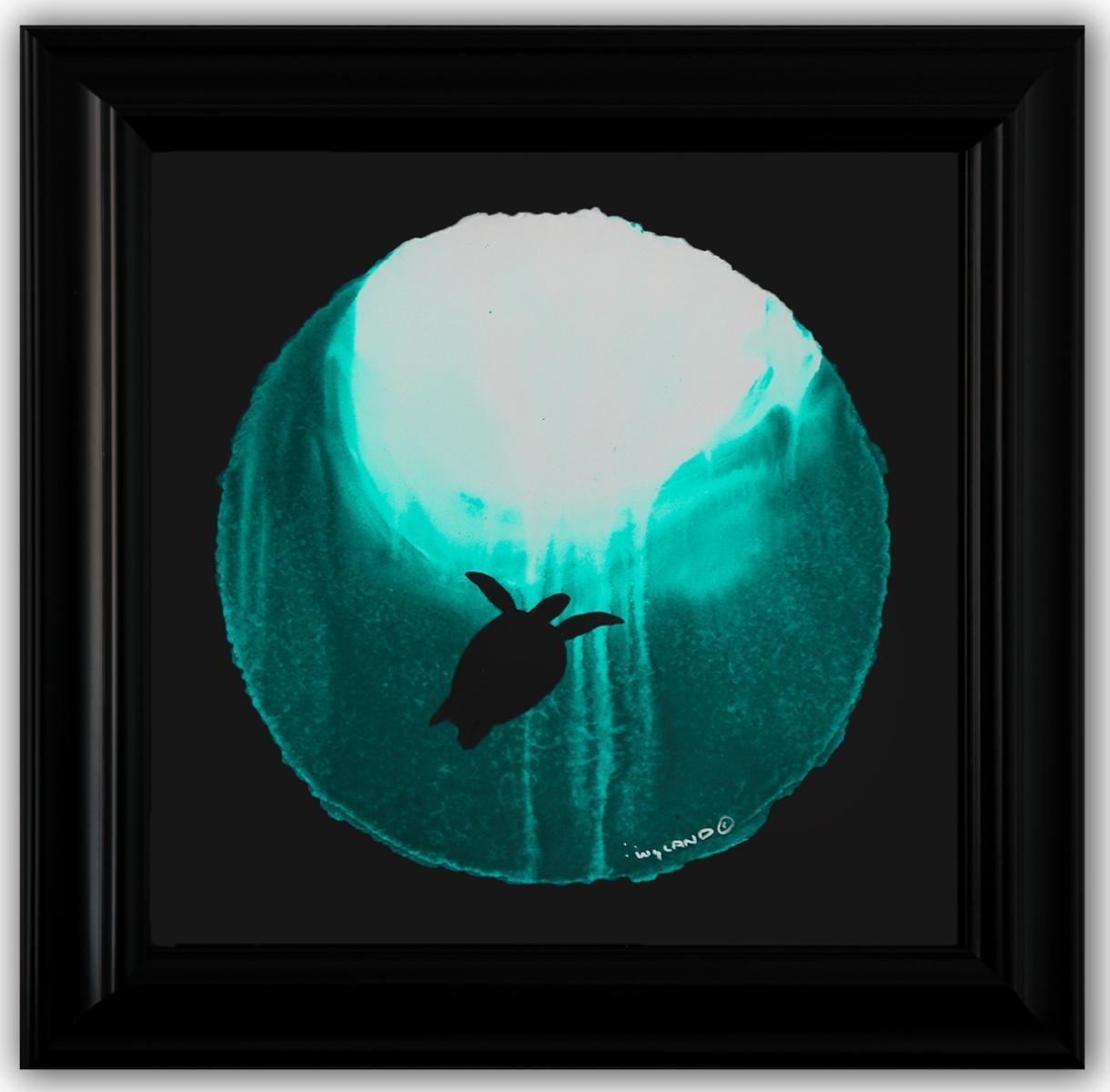 Robert Wyland | Turtle In The Deep Green Sea | MutualArt