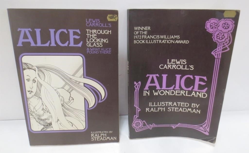 Ralph Steadman | 1970'S ALICE IN WONDERLAND AND ALICE THROUGH THE ...