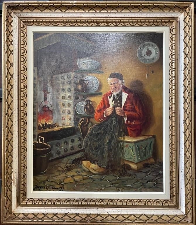 Hans Fenger | AFTER HANS FENGER SIGNED JACQUE SANDERS | MutualArt