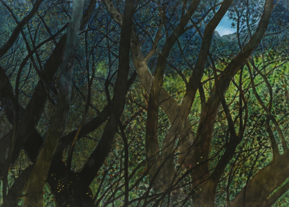 Léon Spilliaert | Trees (1930) | MutualArt