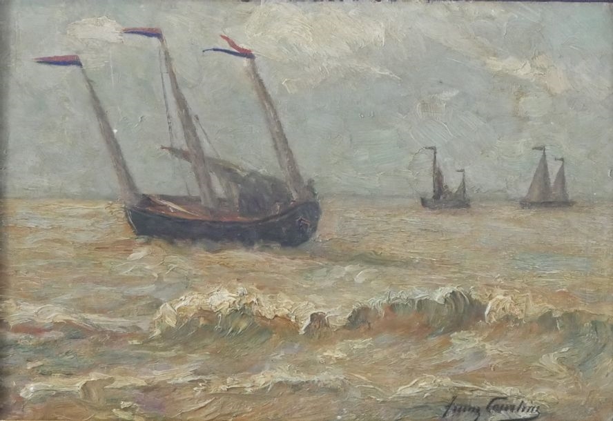 Franz Courtens | Marine, | MutualArt