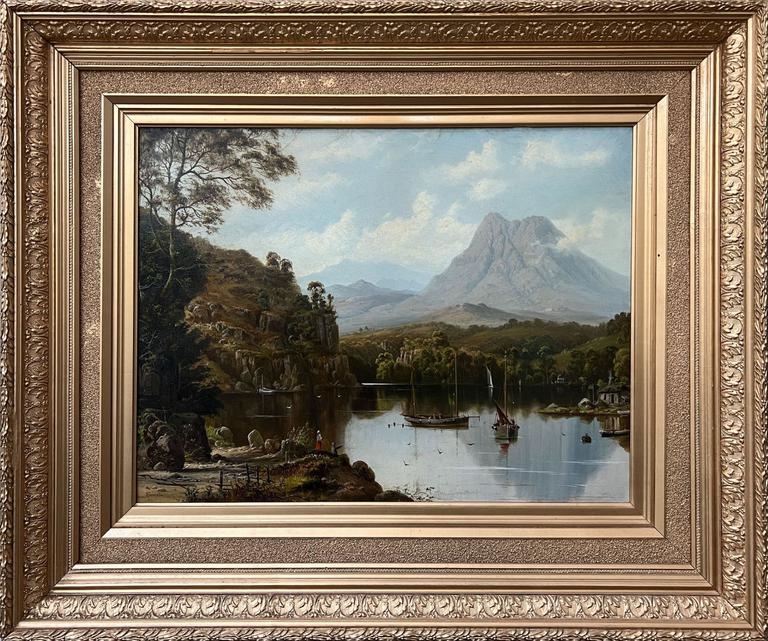 Haughton Forrest | HAUGHTON FORREST OIL ON ACADEMY BOARD - FISHING ...