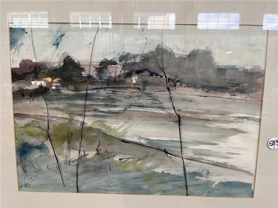 Roger Murphy | ROGER MURPHY ATTRIBUTED WATERCOLOUR - UNSIGNED | MutualArt