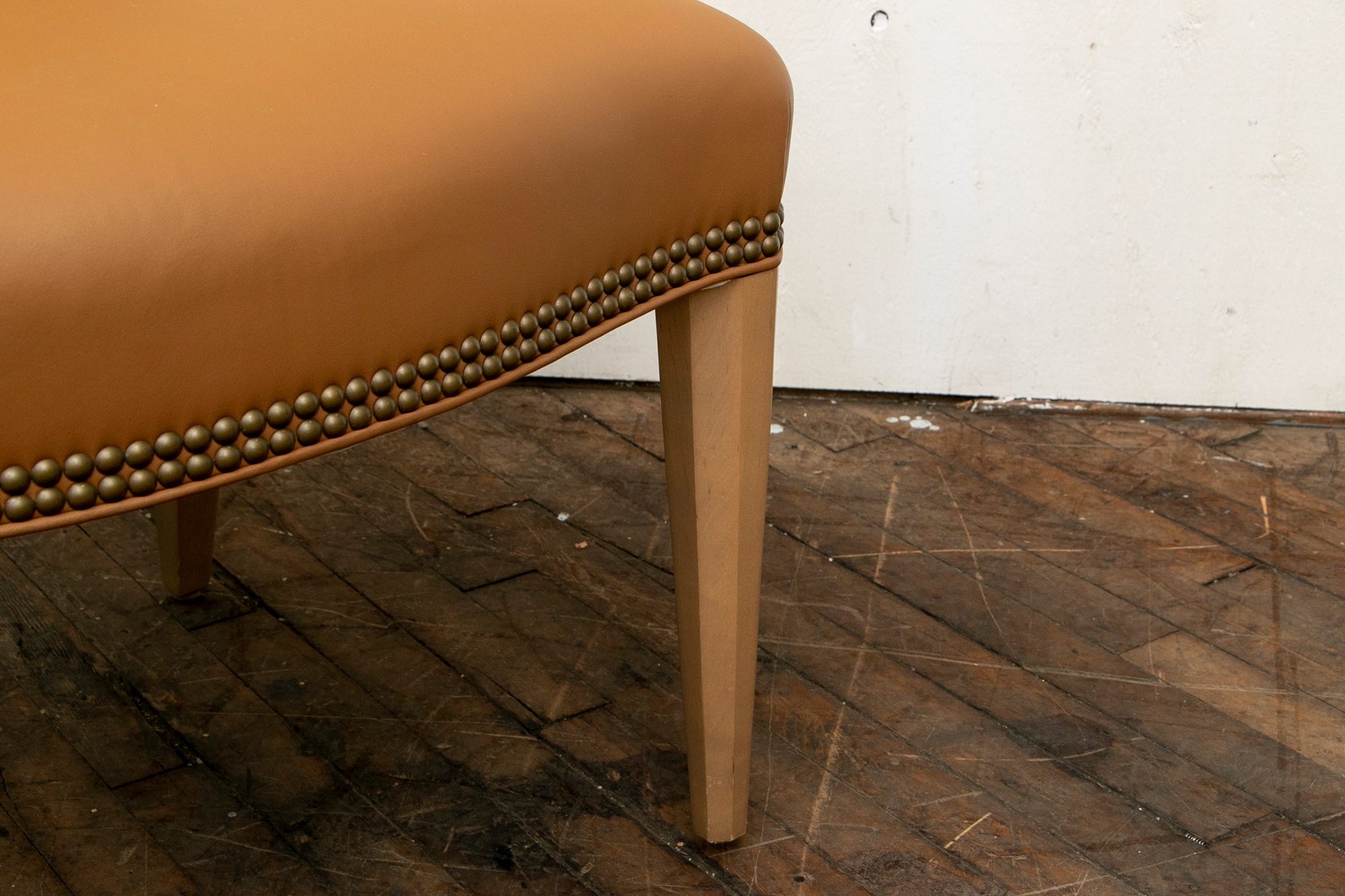 John Campbell Hutton | Set Of 10 Donghia DiLorenzo Leather Dining ...