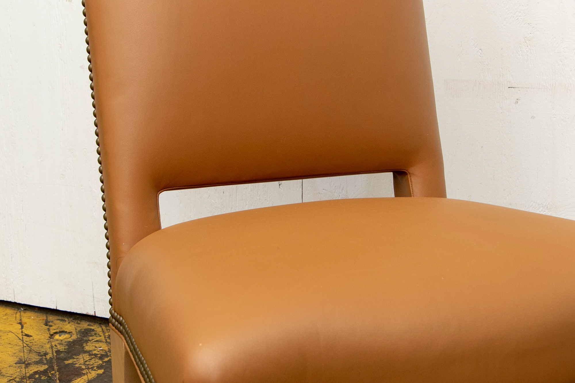 John Campbell Hutton | Set Of 10 Donghia DiLorenzo Leather Dining ...