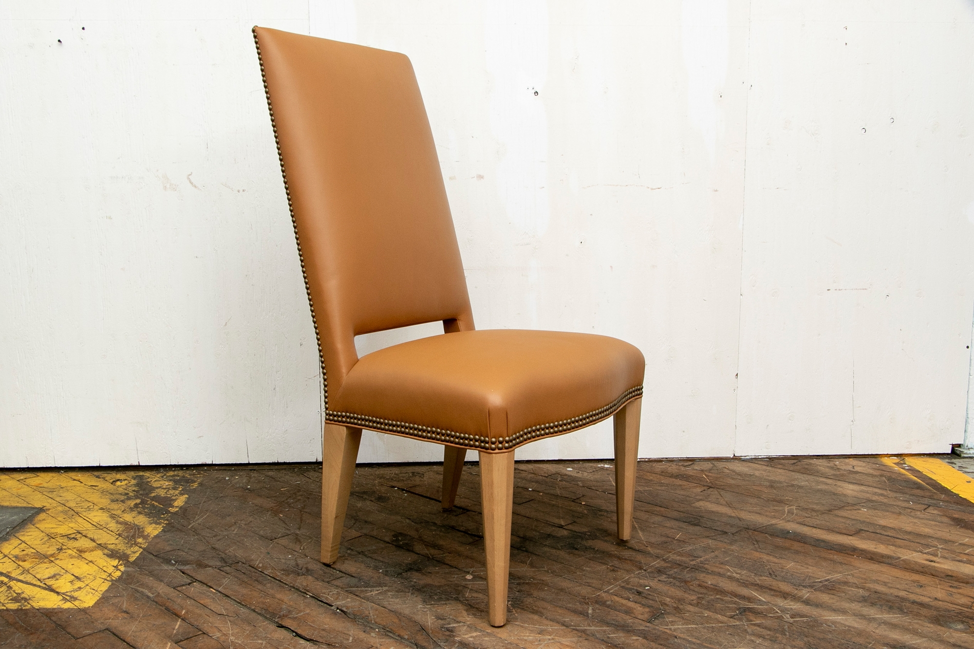 John Campbell Hutton | Set Of 10 Donghia DiLorenzo Leather Dining ...