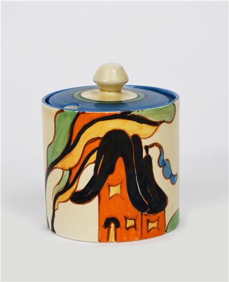 Clarice Cliff | 'Orange House' | MutualArt