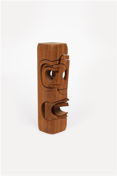 Brian Willsher | carved wood abstract sculpture (1986) | MutualArt