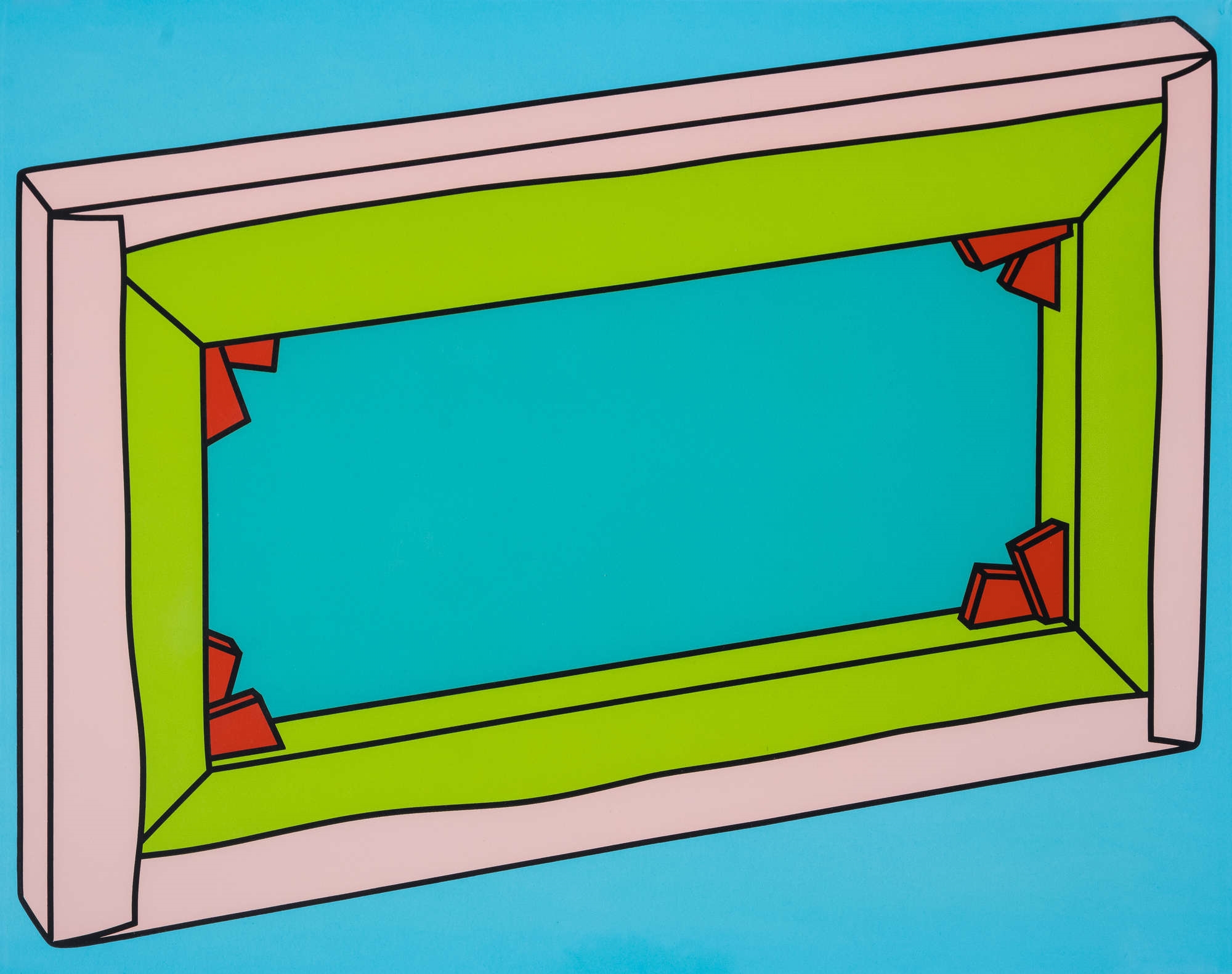 Michael Craig-Martin | Painting (1999) | MutualArt