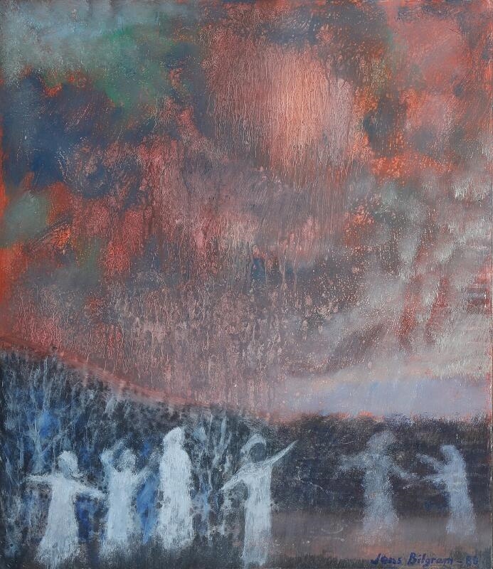 Jens Bilgram | Landscape with figures | MutualArt