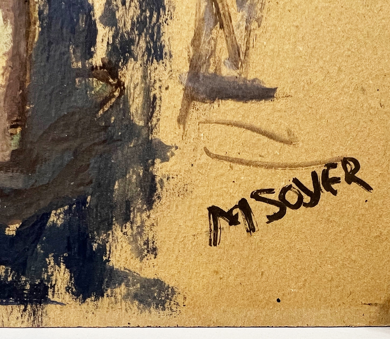 Moses Soyer | two ballerinas | MutualArt