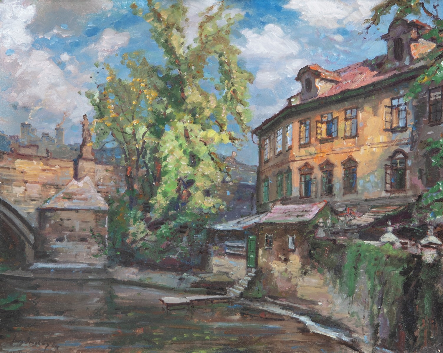 Jaro Procházka | Pražská Kampa | MutualArt