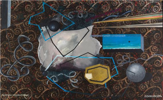Jacques Charlier | Peinture inqualifiable (2013) | MutualArt