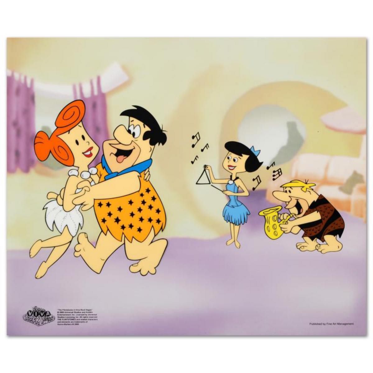 Hanna Barbera | Flintstones Jam Session | MutualArt