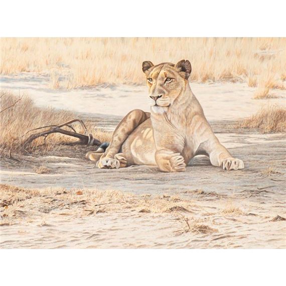 Alastair Proud | Waiting in the Shade | MutualArt
