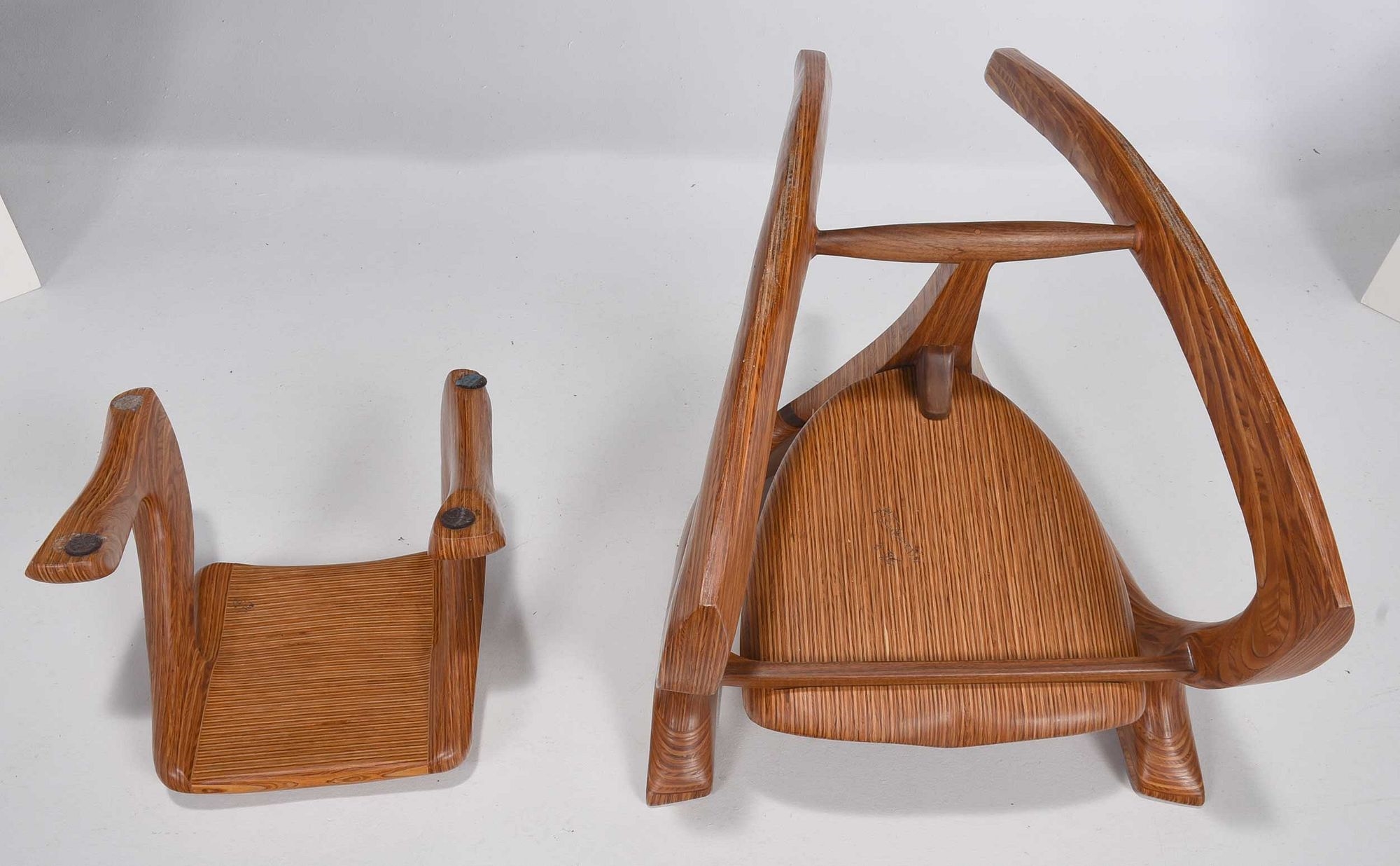 Michael Gilmartin | Rocking Chair and Ottoman (1997) | MutualArt