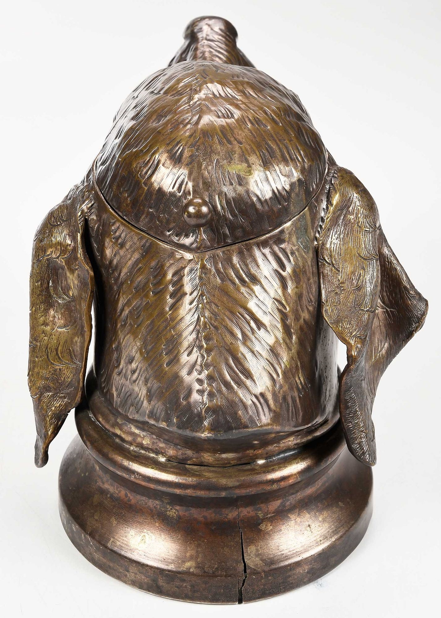 Franco Lapini | Dog Head Form Ice Bucket (20th Century) | MutualArt