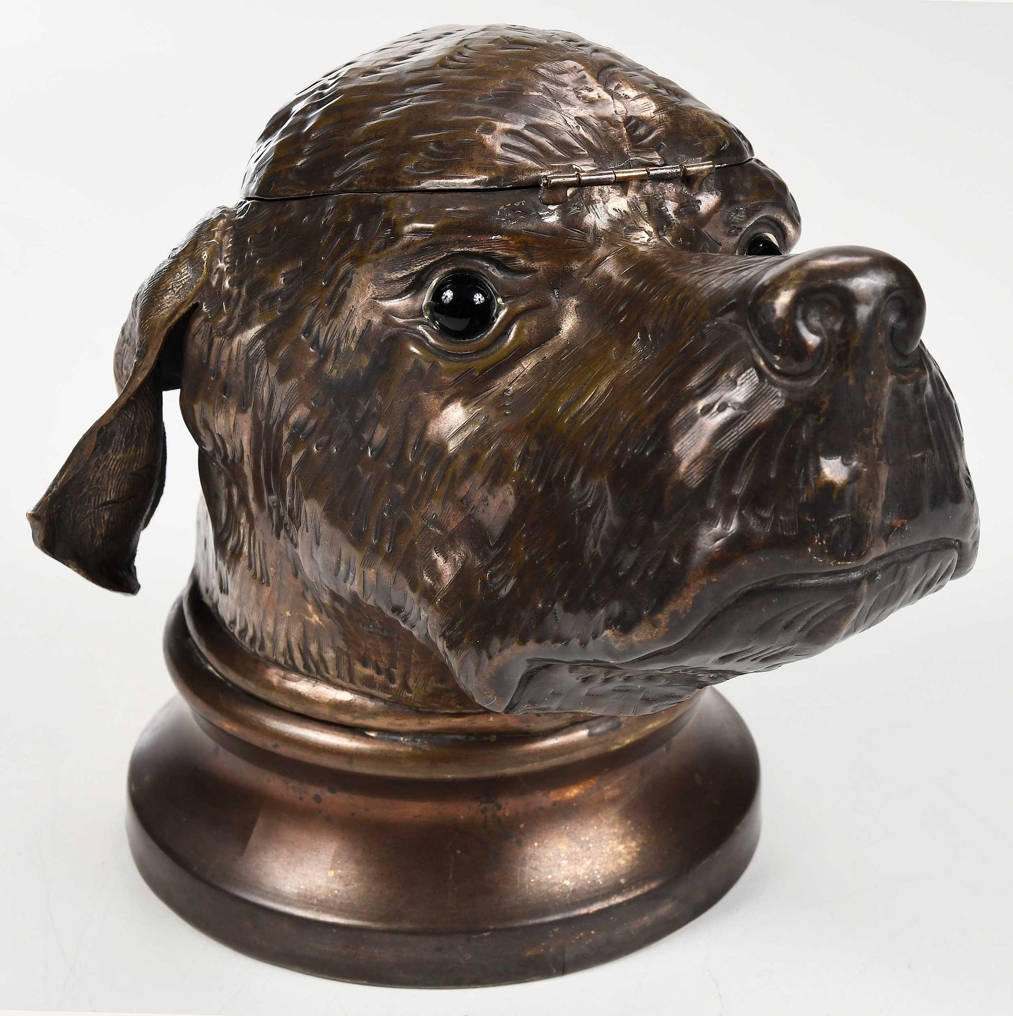 Franco Lapini | Dog Head Form Ice Bucket (20th Century) | MutualArt