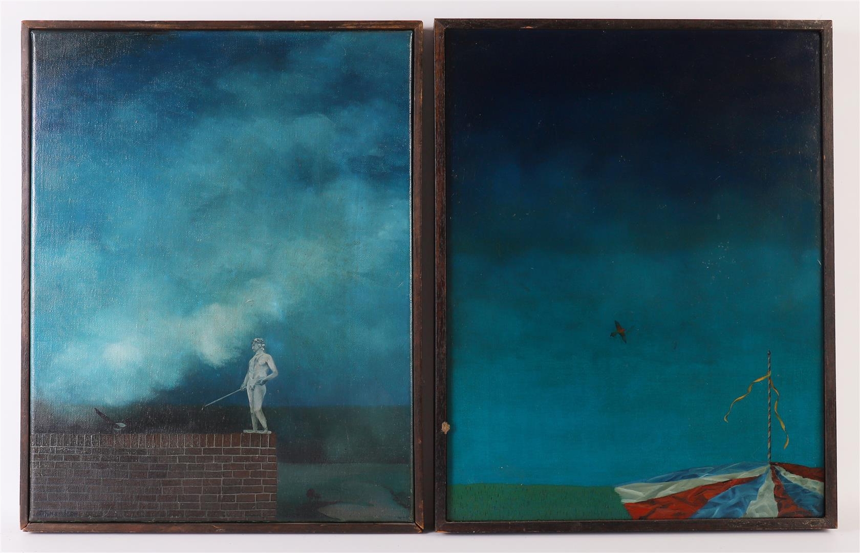 Dirk Breuker | A Demain sur le Lune + The magpie | MutualArt