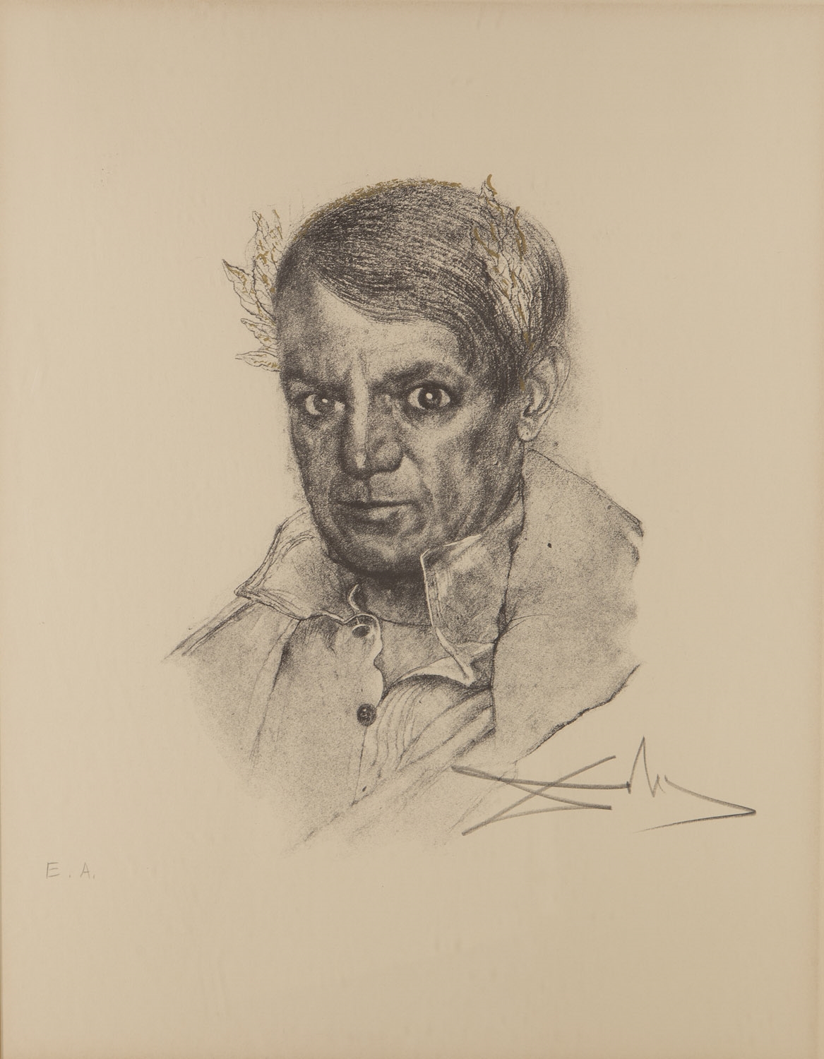 Salvador Dalí | Portrait de Salvador Dali, 1969 (1969) | MutualArt