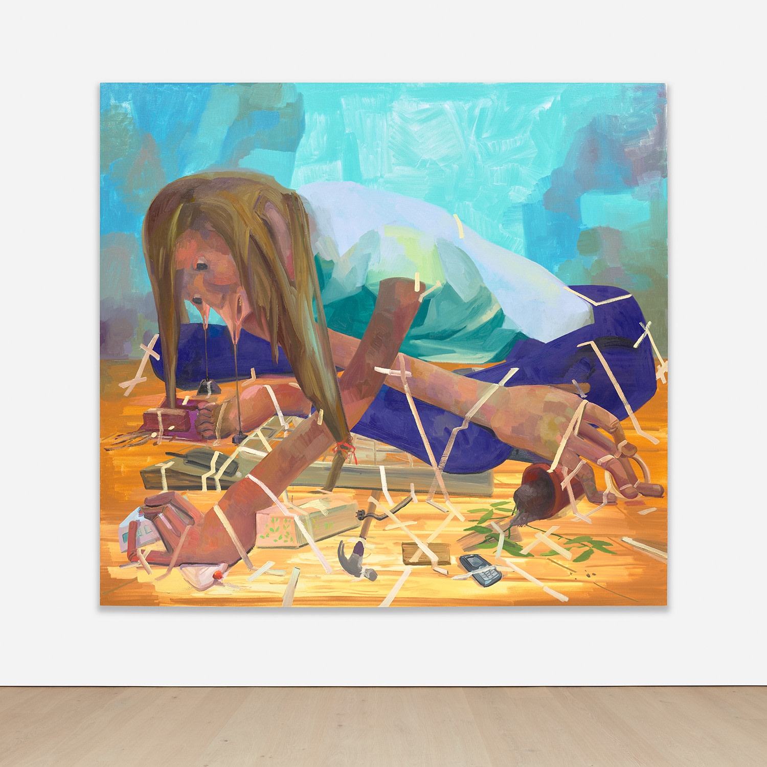 Dana Schutz | Gravity Fanatic (2005) | MutualArt