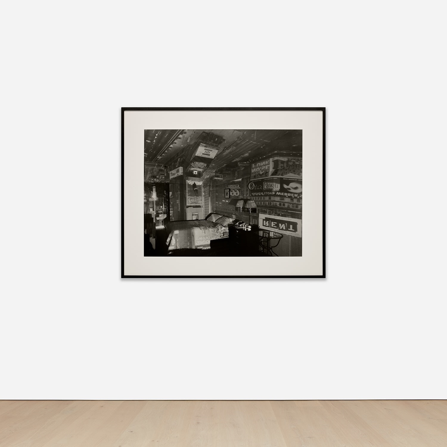 Abelardo Morell | Camera Obscura Image of Times Square in Hotel Room ...