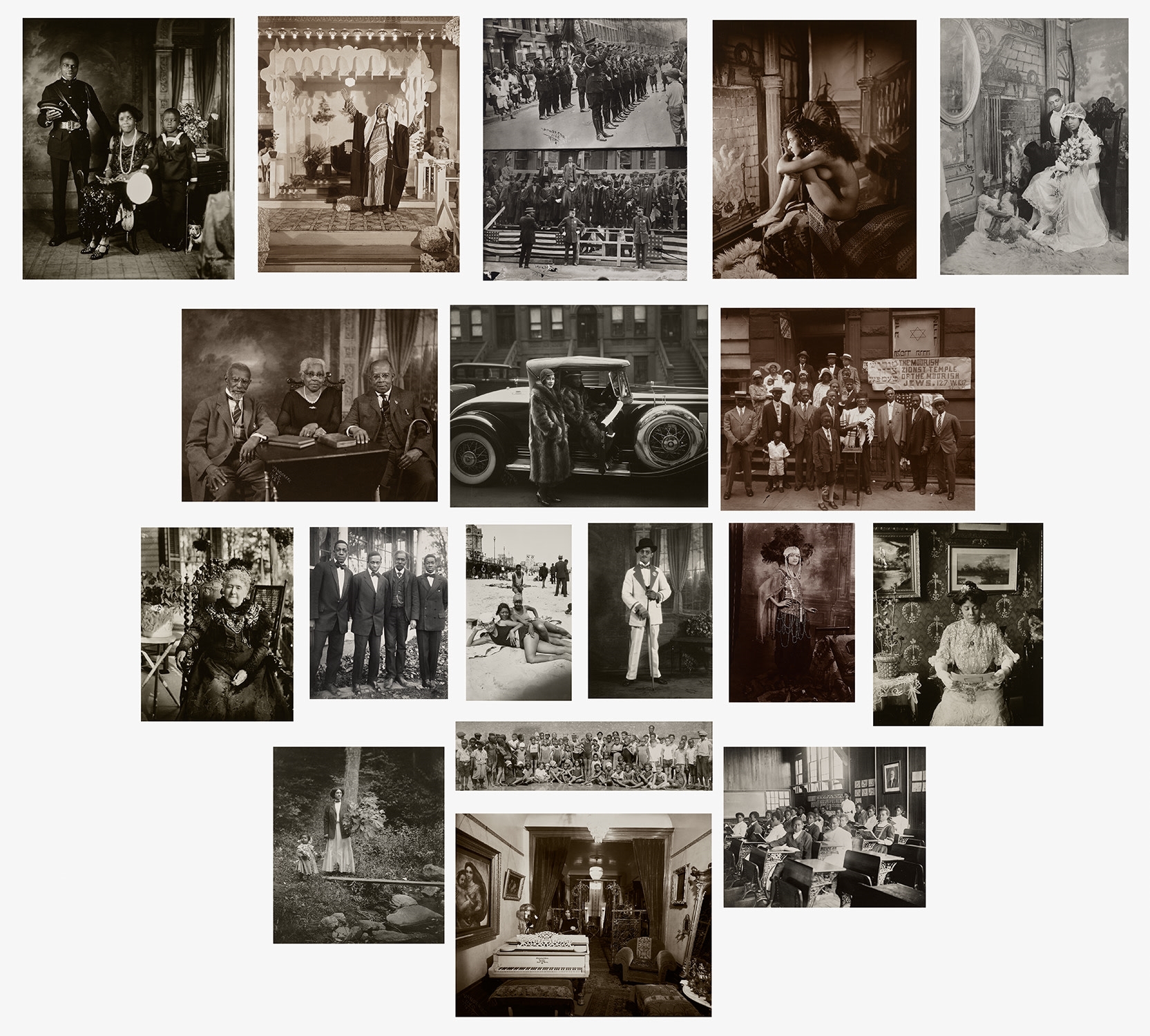 James van der Zee | Queue in Harlem. | MutualArt