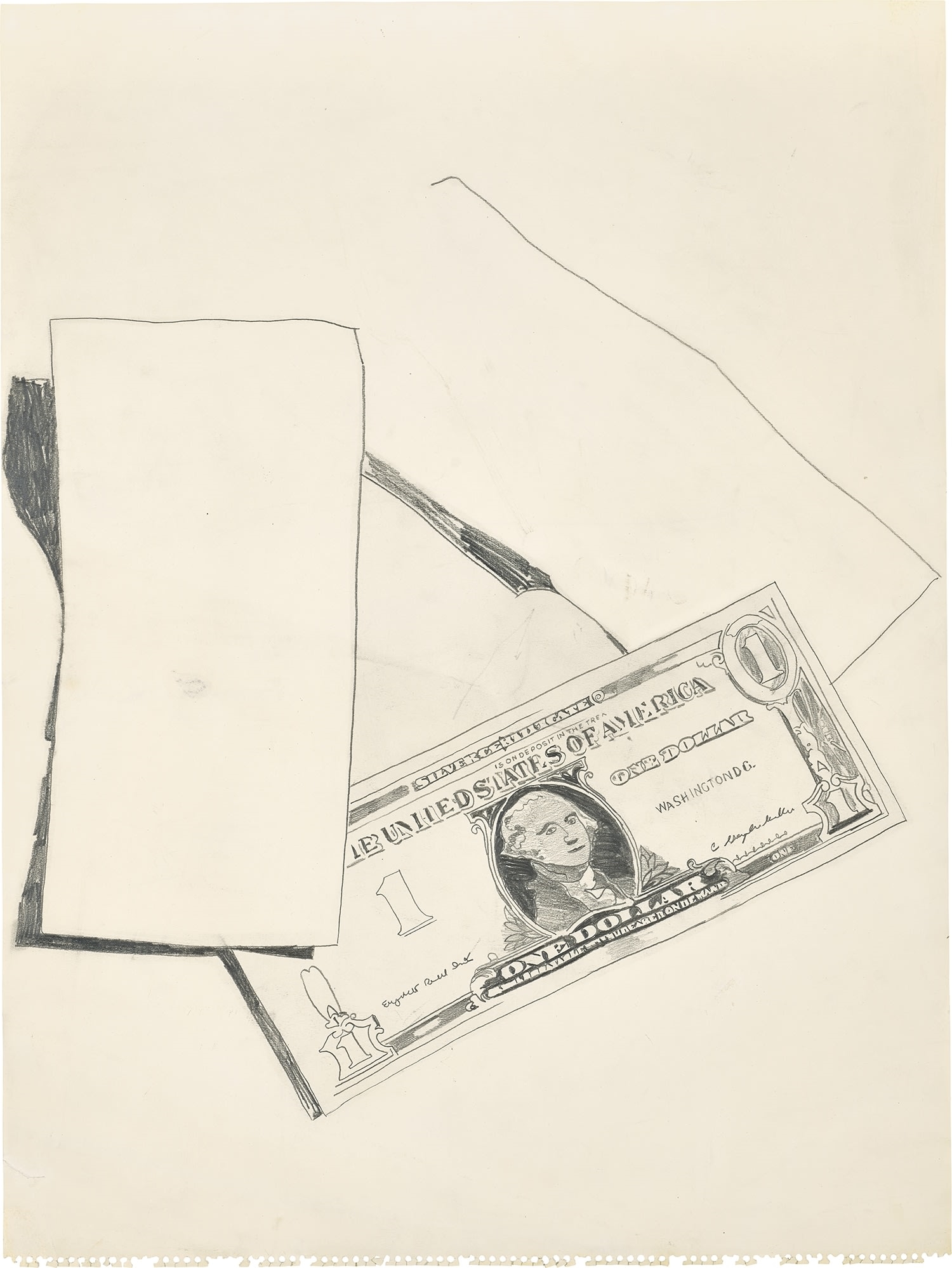 Andy Warhol | One Dollar Bill (1962) | MutualArt