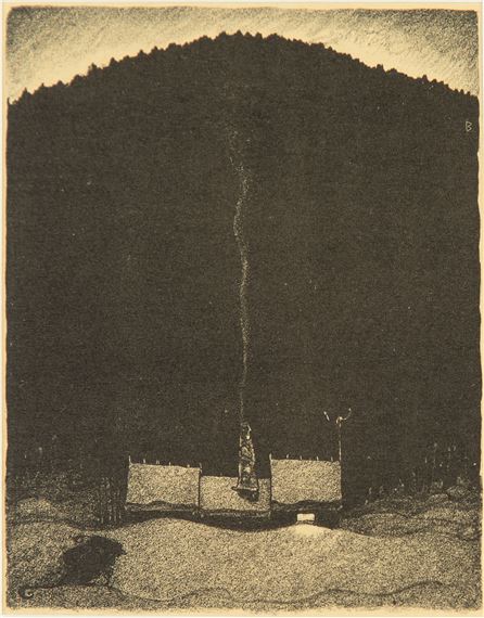 John Bauer | Julafton (1915) | MutualArt