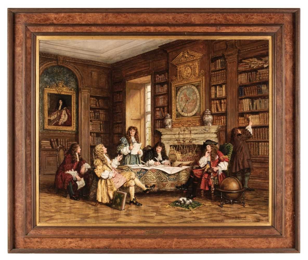 Frank Moss Bennett | The Duke of York and Pepys (Circa 1927) | MutualArt