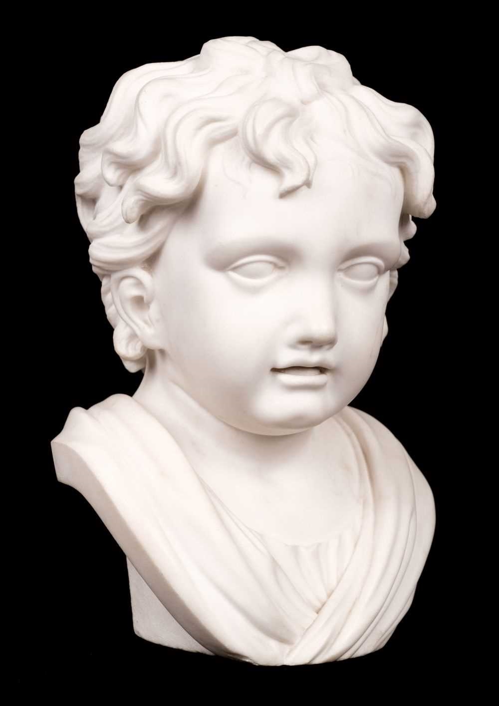 François‏ Duquesnoy | Bust of a small boy (18th Century) | MutualArt
