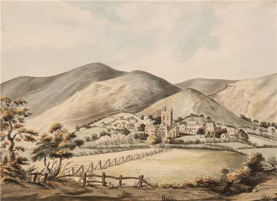 Joseph Mallord William Turner | View of Great Malvern Priory ...