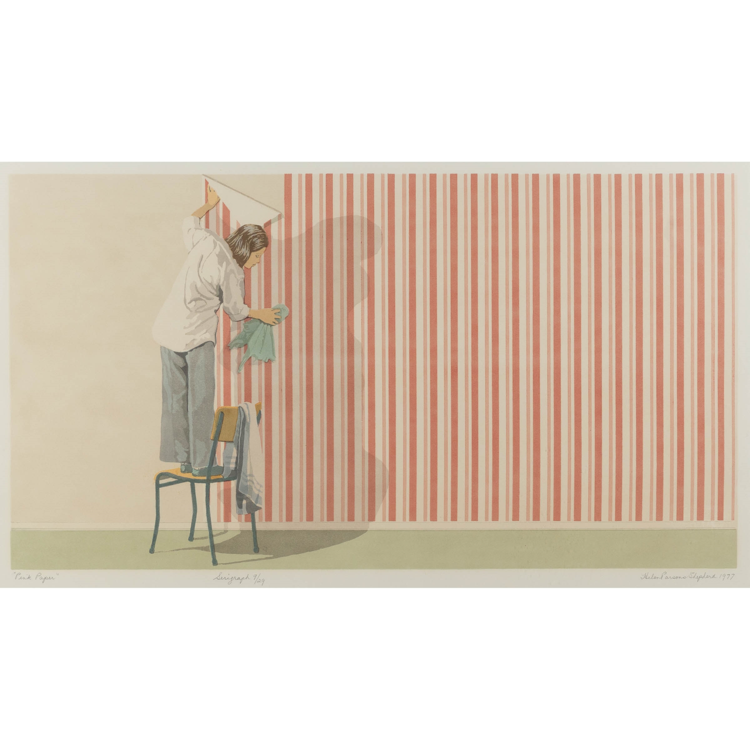 Helen Parsons Shepherd | PINK PAPER, 1979 (1979) | MutualArt