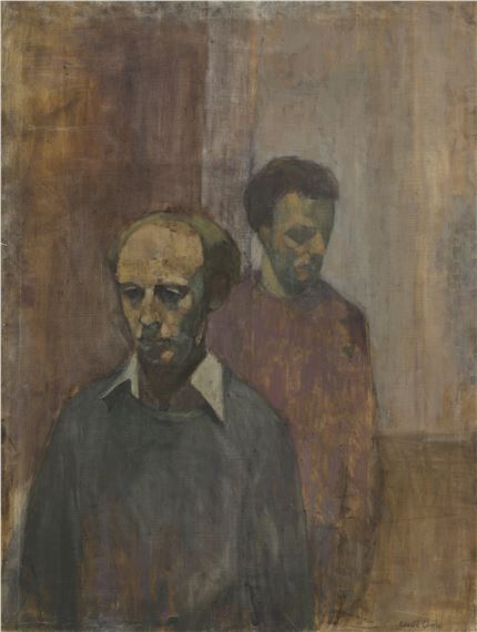 Edward Clarke | Two men | MutualArt