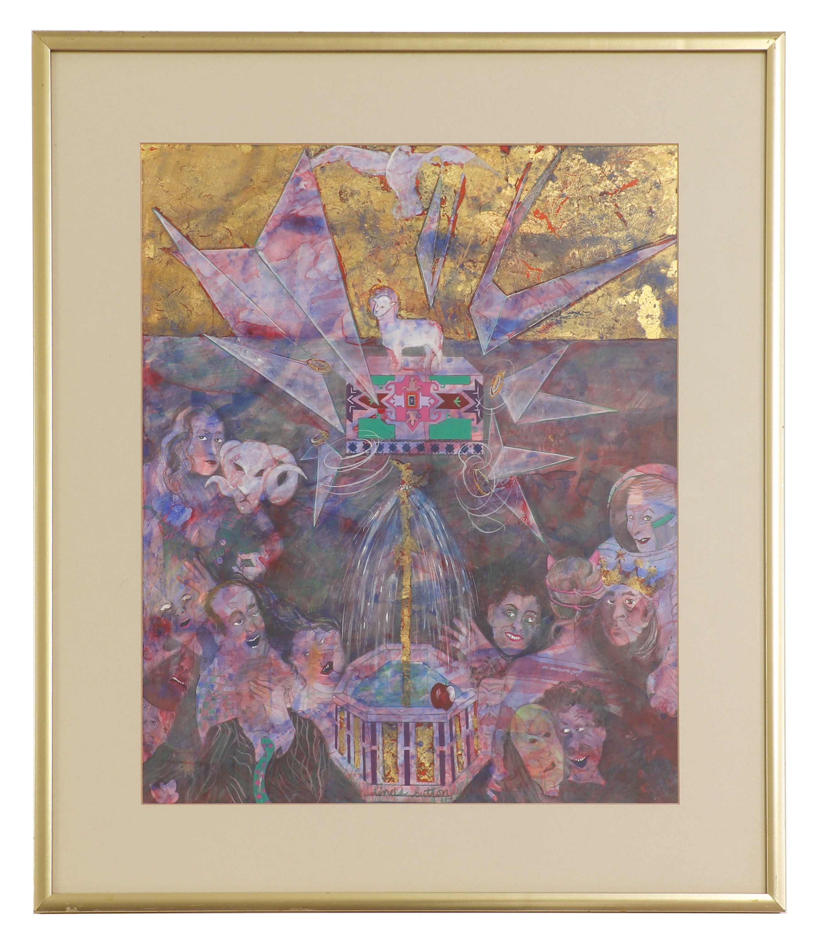 Linda Sutton | Mystic lamb multicoloured | MutualArt