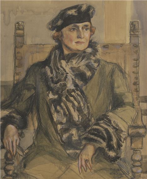 Edith Emerson | Portrait of Miss Elinor McCaulley (1935) | MutualArt